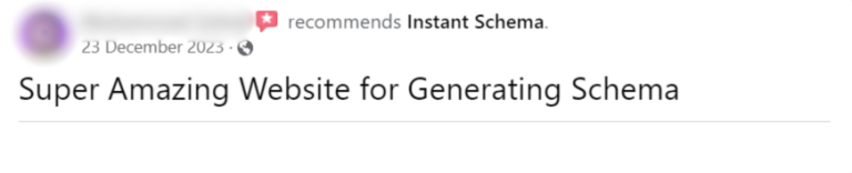 Schema Markup Generator(Json-LD) - Instant Schema